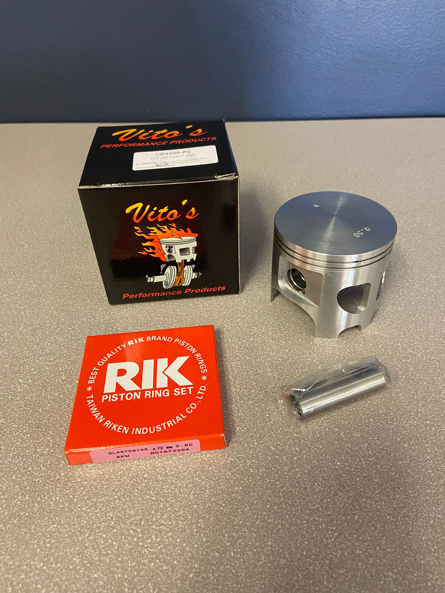 Vito's Performance Yamaha Blaster piston - fits BIG BORE 240 KIT 72.50 – Dirt Fanatics